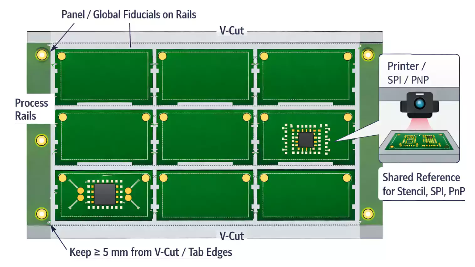 Fiducial PCB Guide: Placement, Sizes & Best Practices For SMT