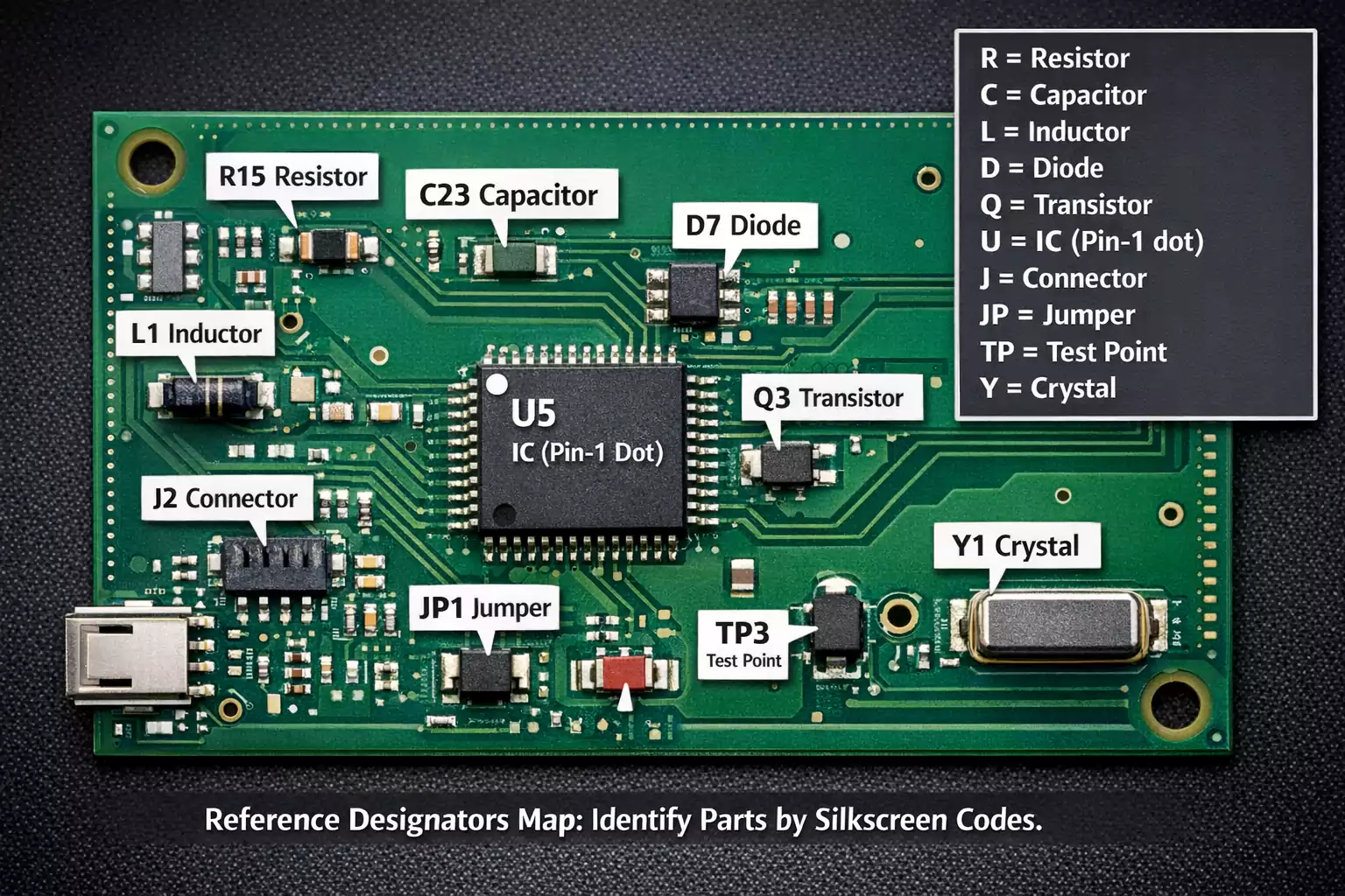 PCB Components Identification: The Ultimate Visual Guide To Parts ...